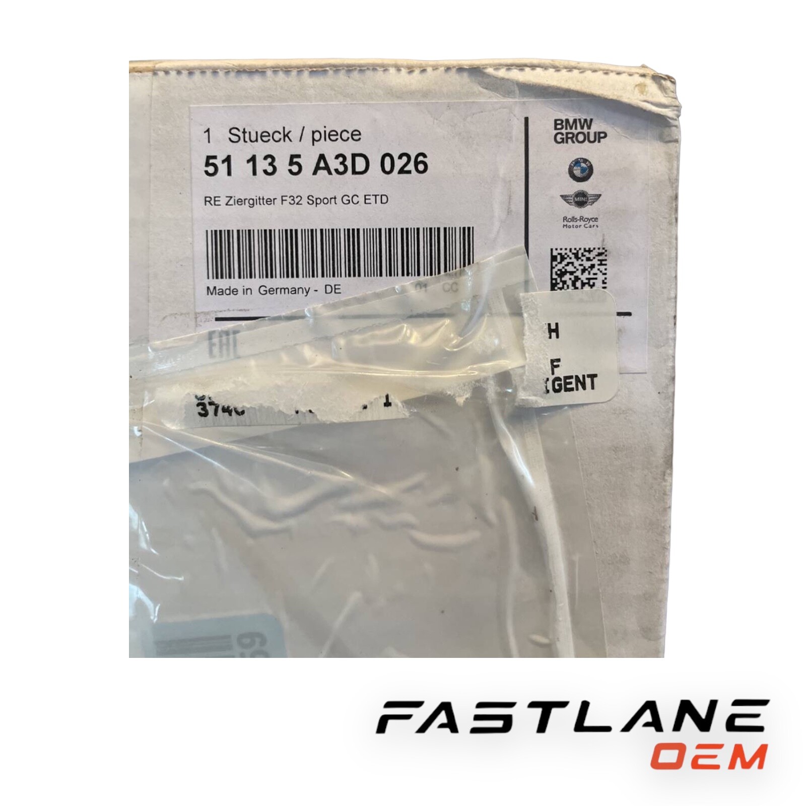 2014-2020 BMW 4-SERIES GRILLE FRONT RIGHT NEW OEM 51135A3D026 | eBay