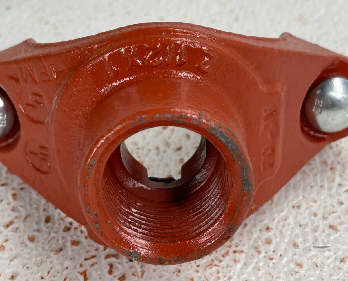 Victaulic 922 Mechanical Tee Outlet 2-1/2" Pipe Size x 1" Female NPT ...