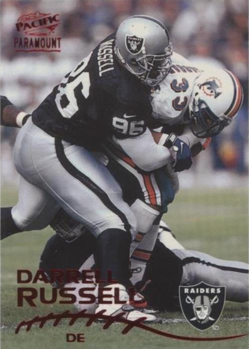 1998 Pacific Paramount - Darrell Russell #174 Red for sale online | eBay