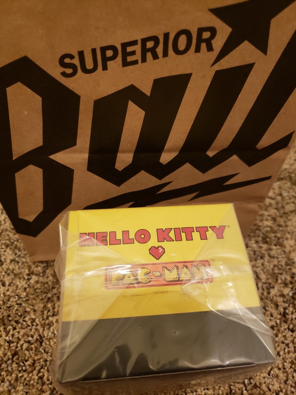 SDCC Hello Kitty X PAC-MAN Bait Figurine Set NIB San Diego Comic Con ...