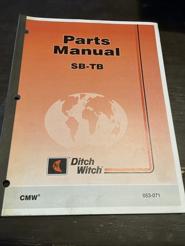 DITCH WITCH SB-TB TRAILERS PARTS MANUAL S7B S8B T9B T18B Book Guide ...