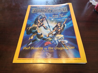 Dungeons & Dragons Forgotten Realms Mad Monkey vs The Dragon Claw, Nice ...