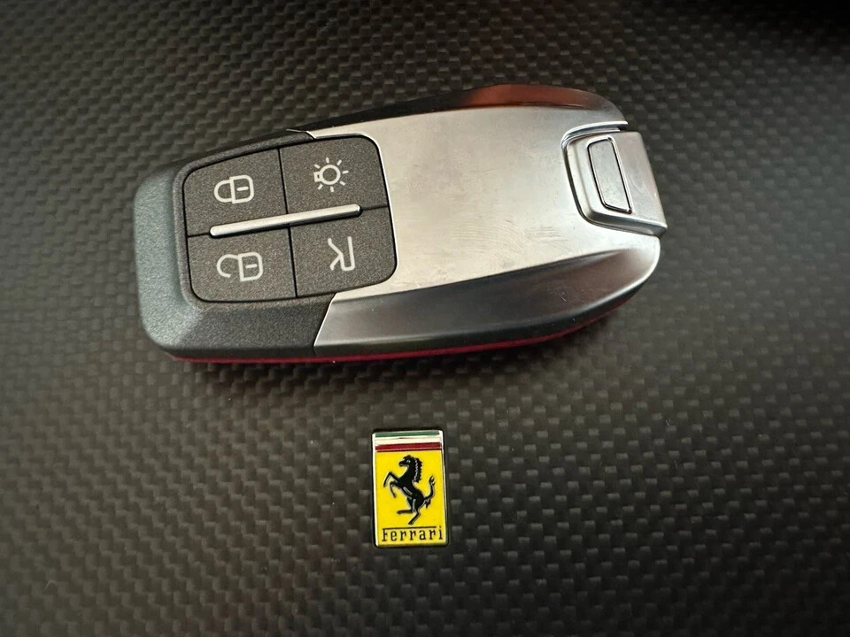 Ferrari 488/F8 Key With Blank Manual Key Aftermarket Non-functional Key ...