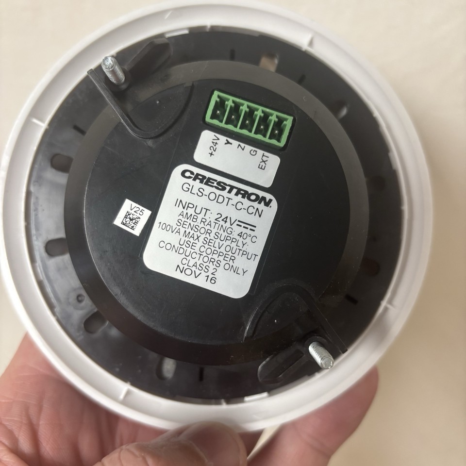 Crestron GLS-ODT-C-CN Dual Tech Occupancy Sensor Input 24V | eBay