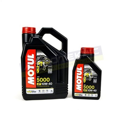 Motul 5000 Semi Synthetic Engine Oil 10W-40 - 5 Litre | eBay UK