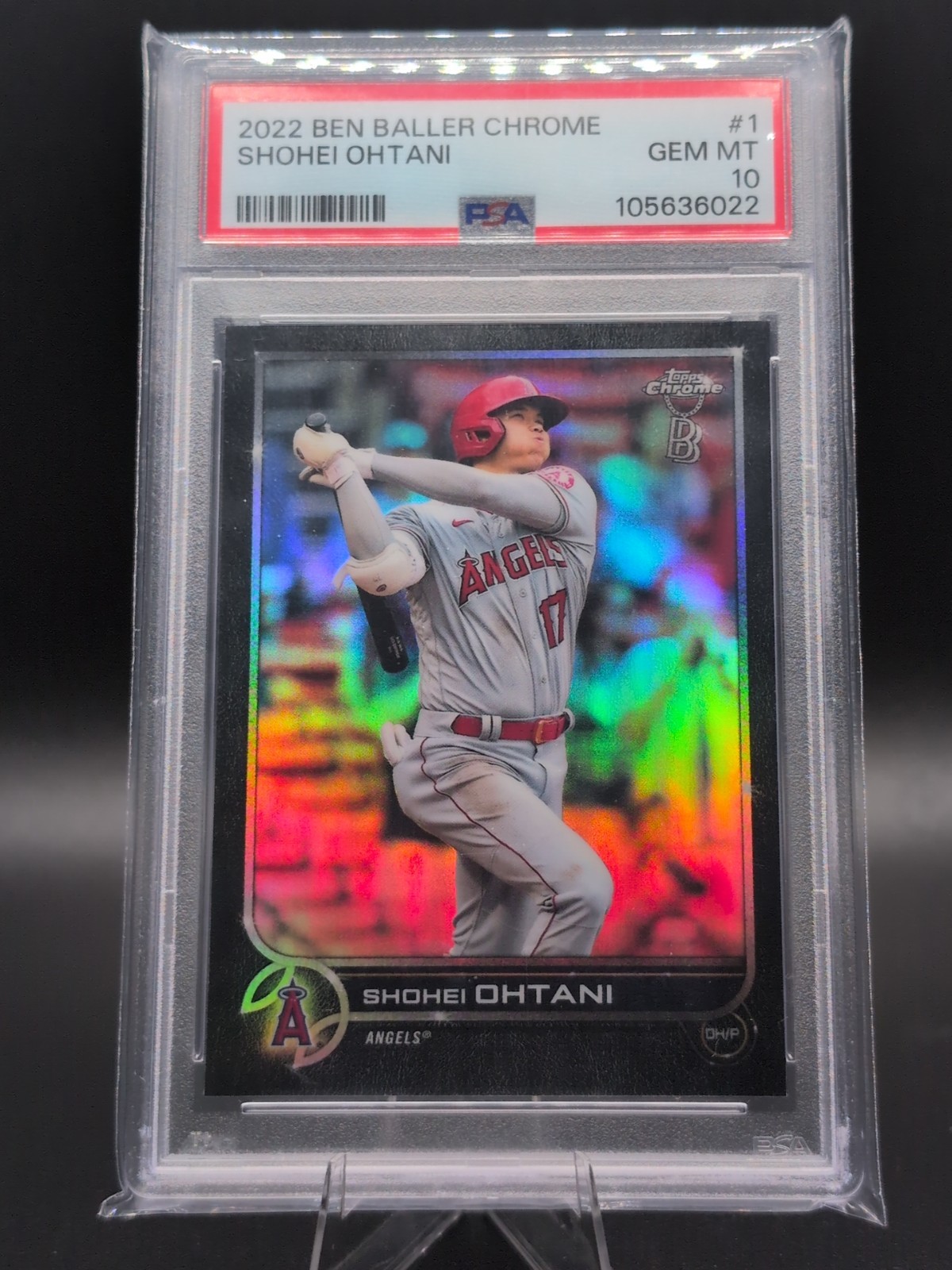2022 Topps Chrome Ben Baller Edition SHOHEI OHTANI #1 PSA 10 | eBay