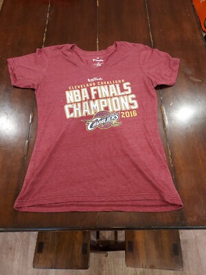 NBA Cleveland Cavaliers Basketball 2016 Finals Fanatics T-shirt Women's ...