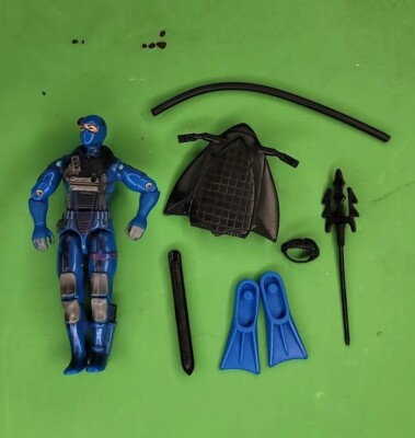 Vintage 4" GI Joe 1990 H-1 Frogman Undertow with accessories | eBay