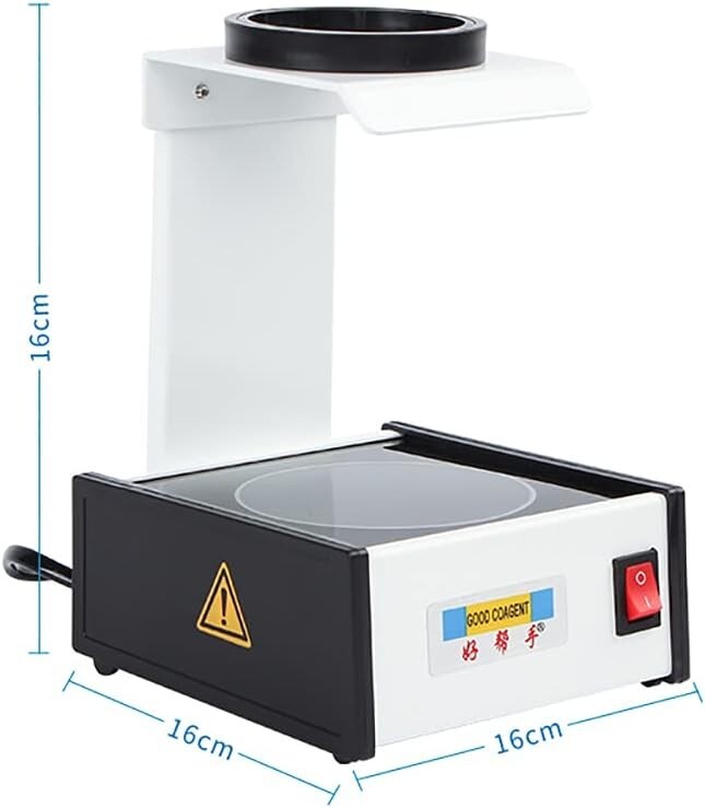 CP12 Optical Polariscope Lens Stress Tester Lens Multifocal Testing ...