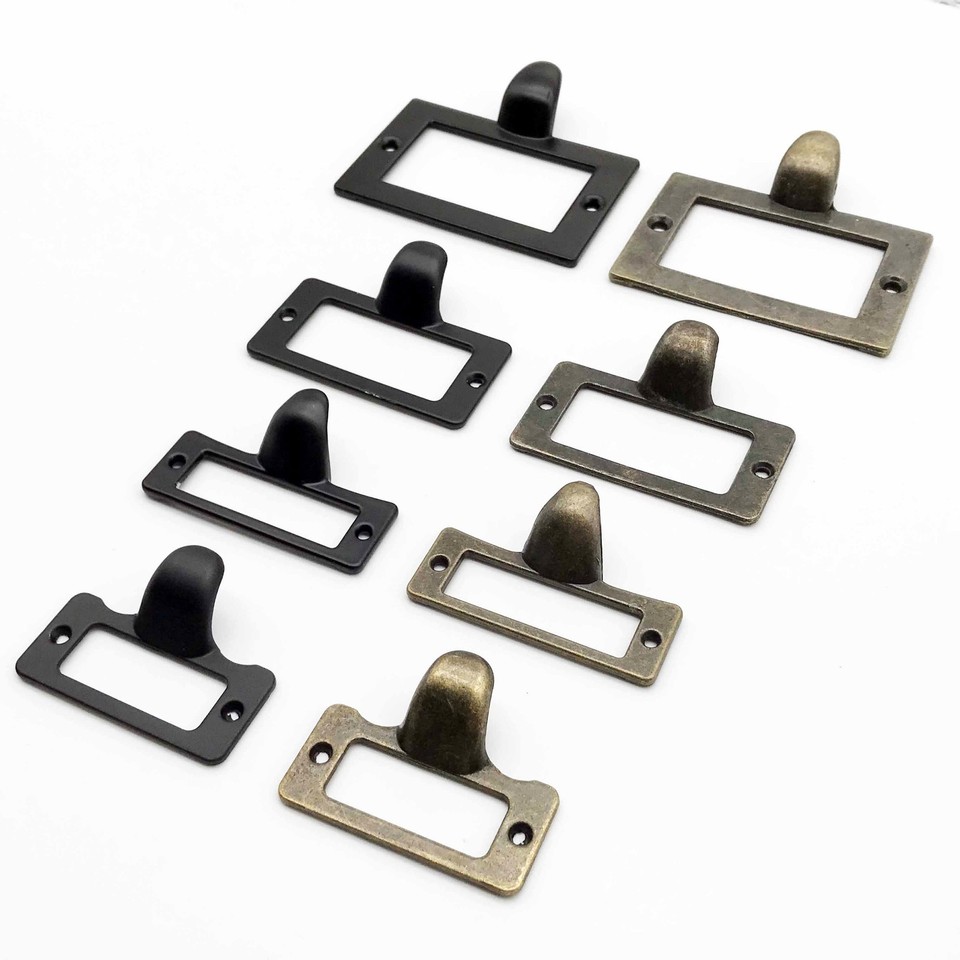 File Cabinet Drawer Label Pull Chest Cupboard Tag Name Card Frame ...