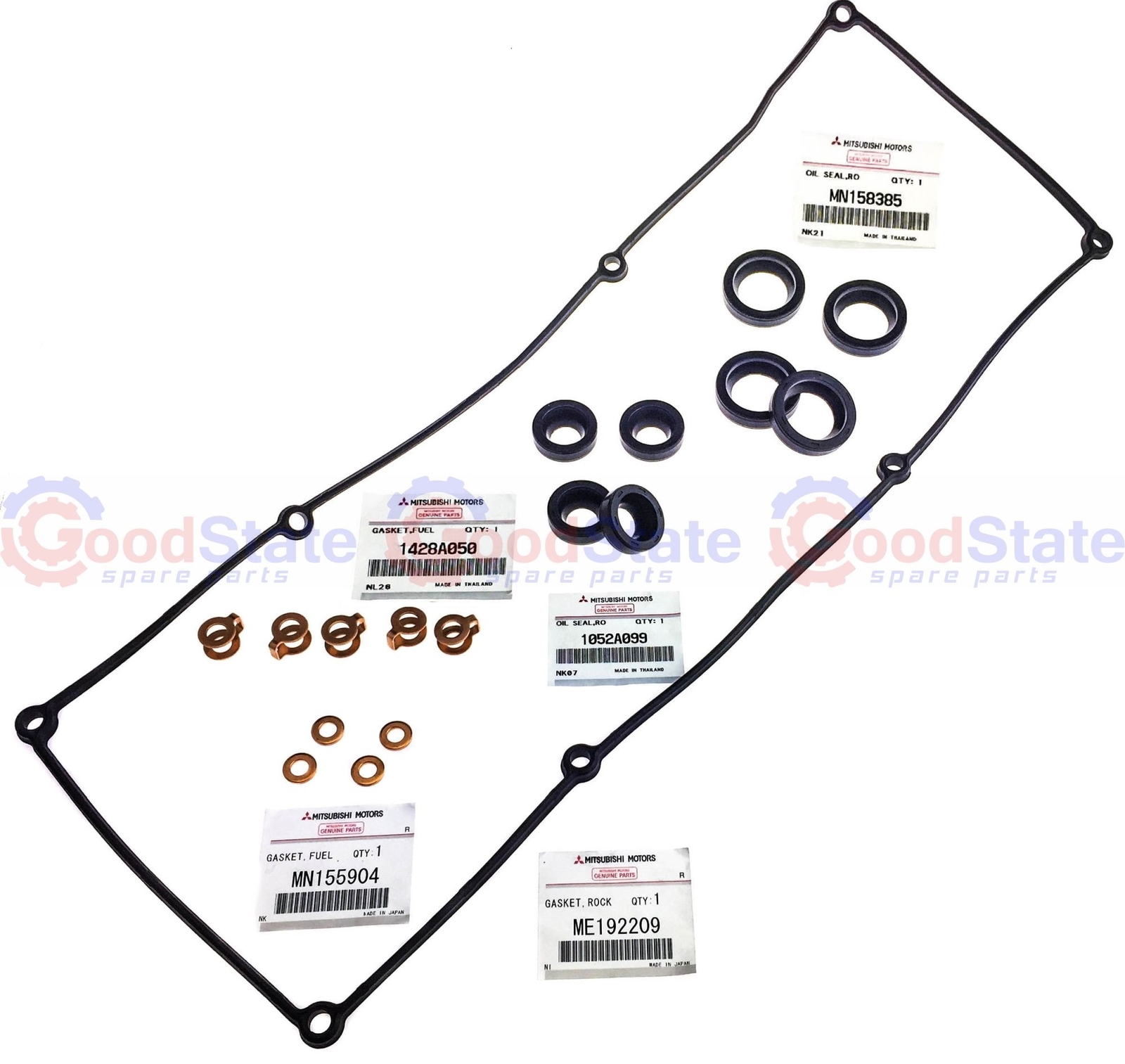 GENUINE Mitsubishi Pajero NW 4M41 Injector Washer Rocker Cover Gasket ...