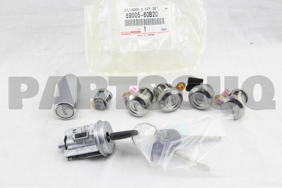 6900560B20 Genuine Toyota CYLINDER SET, LOCK 69005-60B20 | eBay