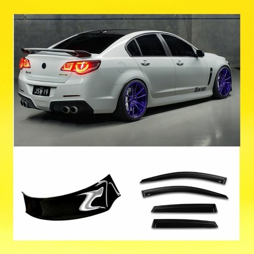 Fits Holden Commodore VE VF GTS R8 - Rear roof spoiler & Side ...