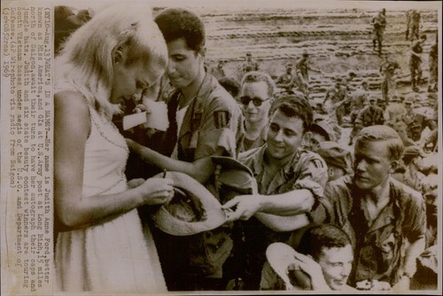 LG824 1969 Wire Photo JUDITH ANNE FORD Miss America Beauty Queen ...