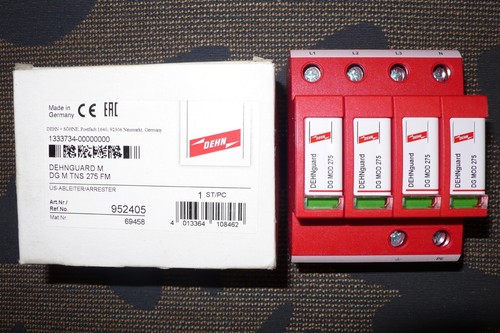 PARAFOUDRE 4POLES DEHNGUARD 952405 DGMTNS275FM Cassette DGMOD275 Surge ...