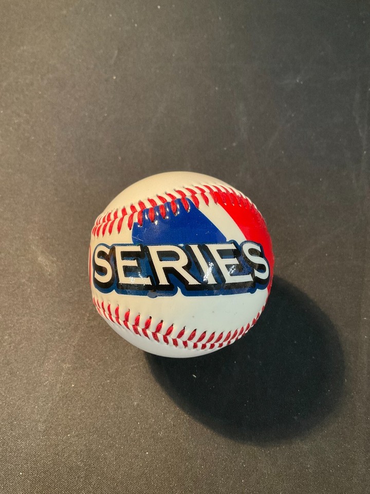 World Series Red White & Blue Semi-Gloss Souvenir Collectible Baseball ...