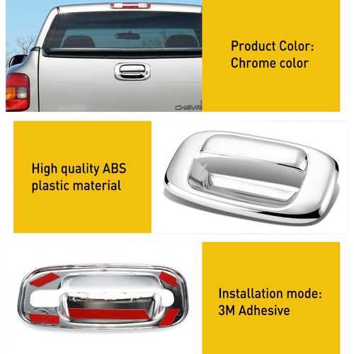 For 2007 Chevy /GMC Silverado Sierra 2500 1500 3500 Chrome Door Handle ...