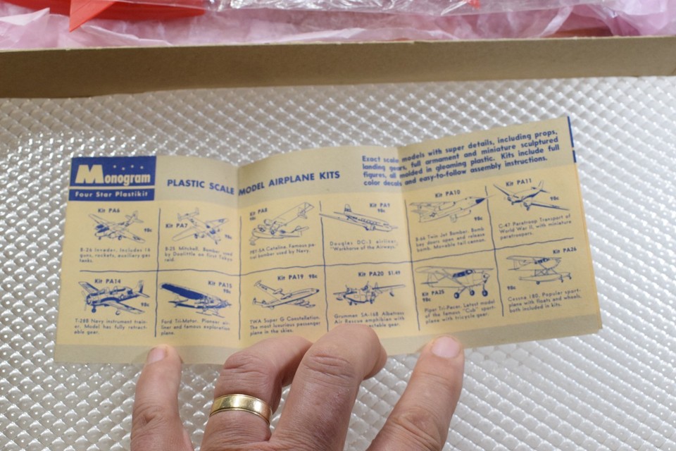 MONOGRAM USAF NORTHROP SNARK SM-26 GUIDED MISSILE MODEL COMPLETE ...