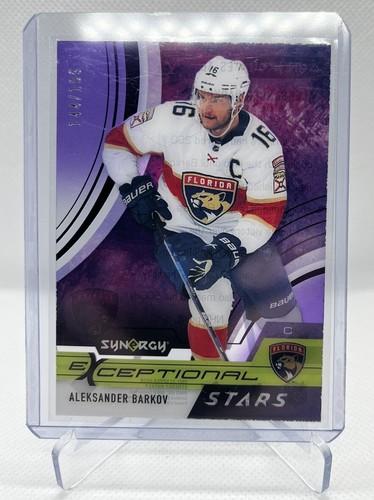 2021-22 Upper Deck Synergy - Exceptional Stars Aleksander Barkov #ES-AB Purple /199 for sale ...
