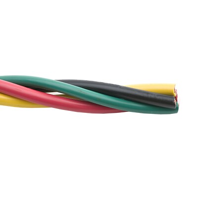 1000' 6/3 Twisted Submersible Cable With Ground Well Pump Wire 600V | eBay