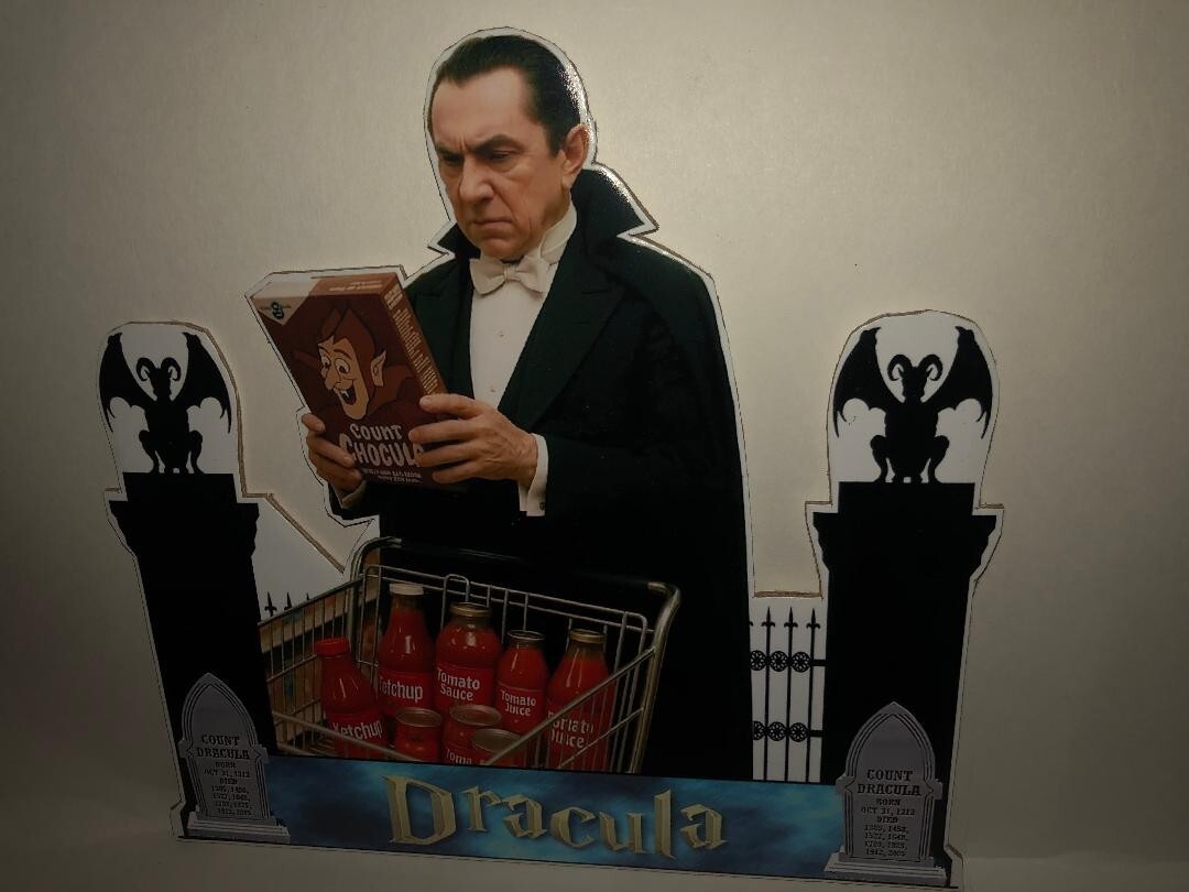 Bela Lugosi Dracula Vampire standee poster stande Dark Shadows | eBay