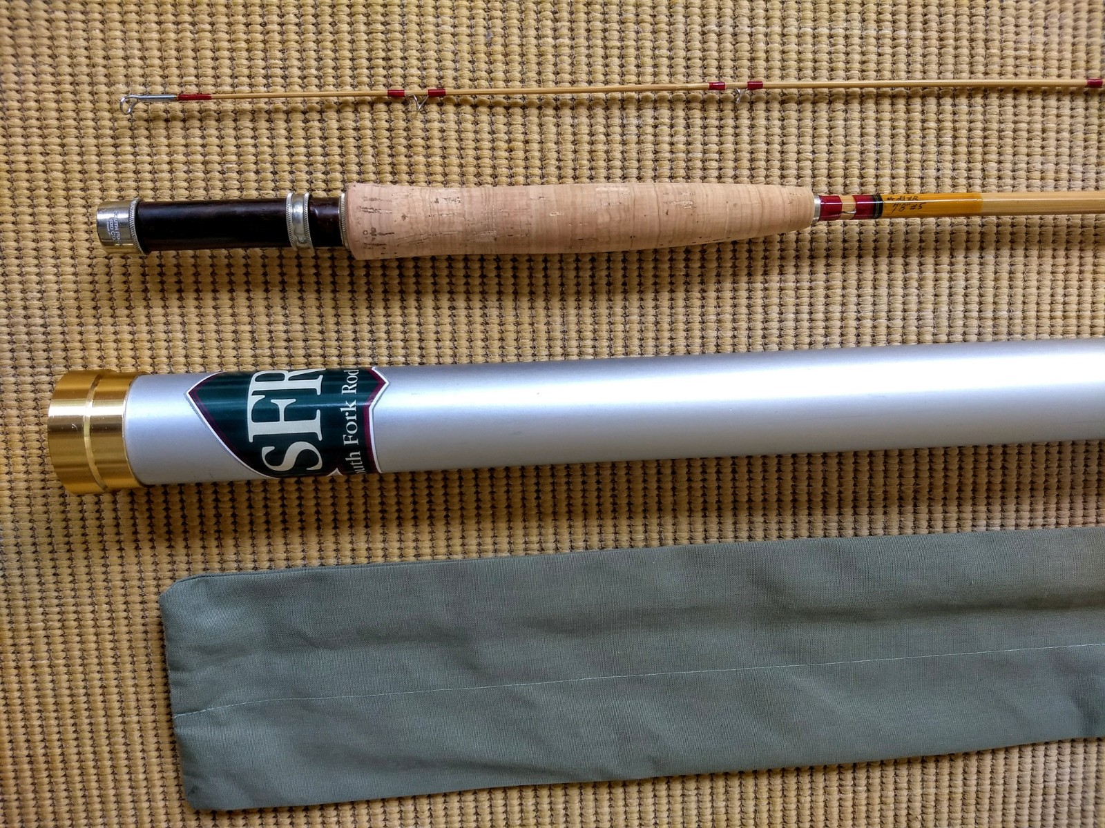 New $1900 SFRC Dave Redington 5 wt Ranger Bamboo Fly Rod 7' 8" 2/1 | eBay