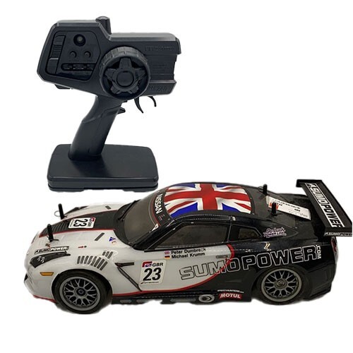 Tamiya 51453 1/10 RC Sumo Power Nissan GT-R Body + Radio Controller Set ...
