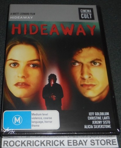 HIDEAWAY DVD (CINEMA CULT CLASSIC) JEFF GOLDBLUM,ALICIA SILVERSTONE R4 ...