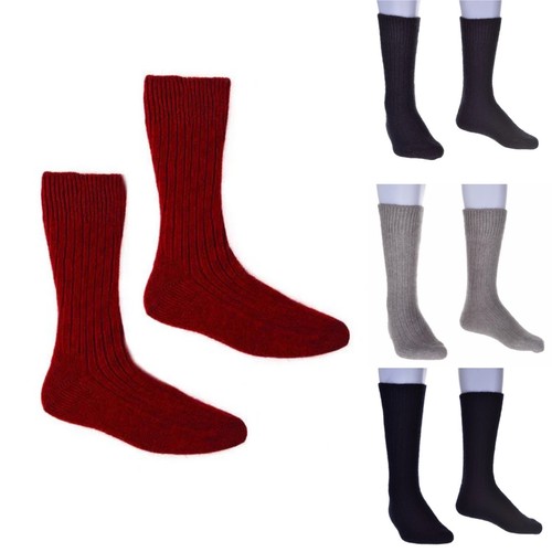 New Zealand Possum Fur, Merino Wool & Silk Sock Socks Men Women Unisex ...