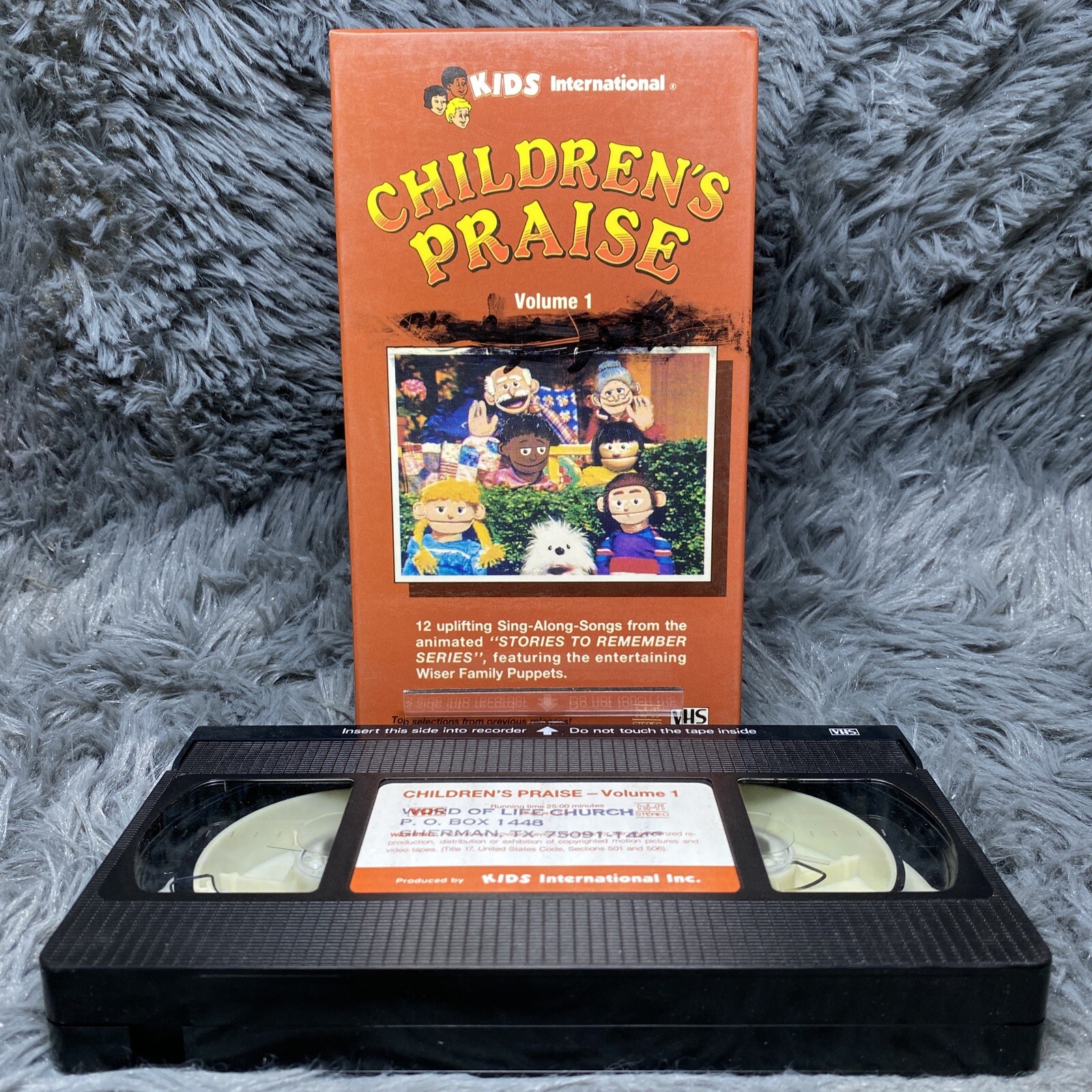 Children's Praise Vol. 1 VHS Tape Movie Muppets Puppets Sing A Long ...