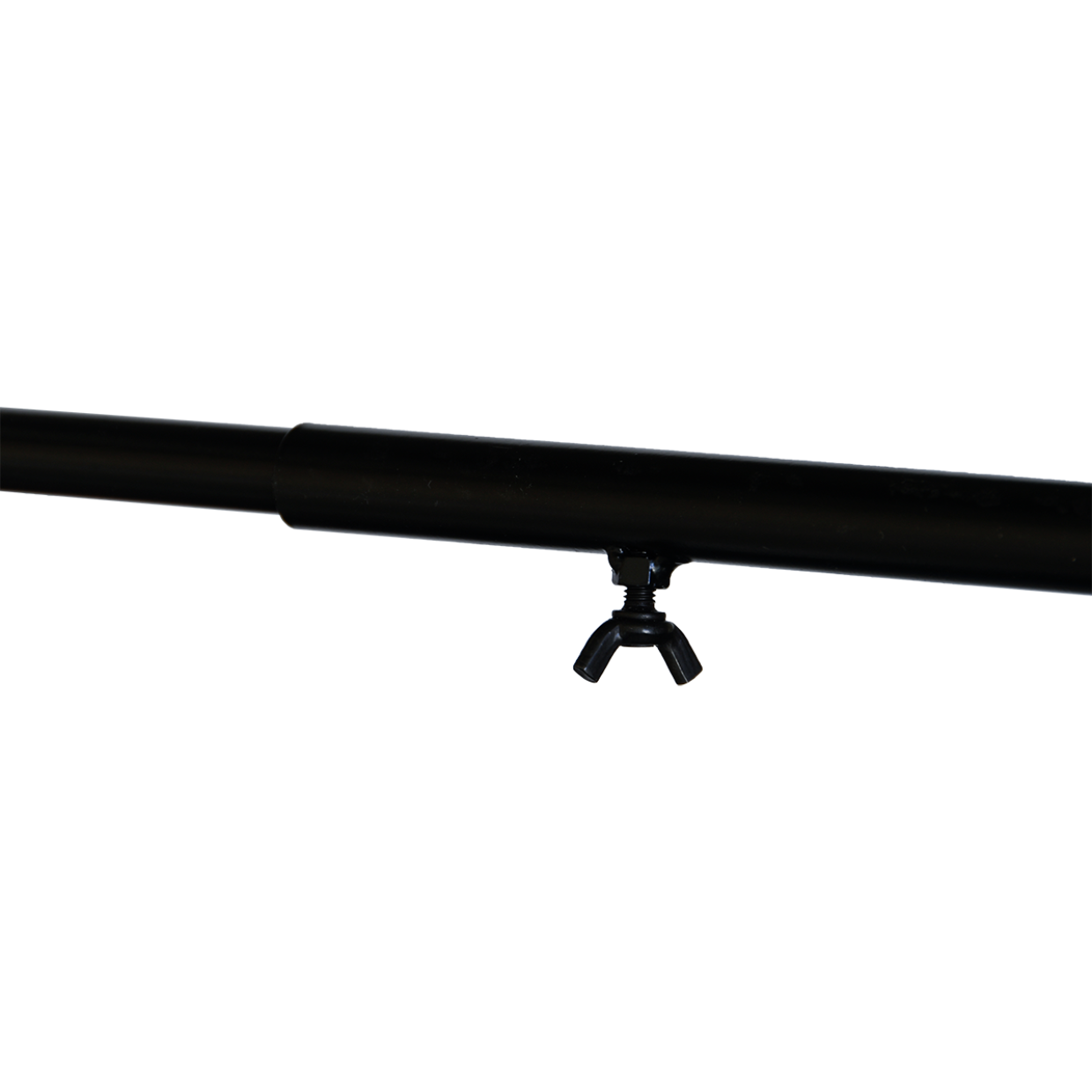 Metal Over Table Hanging Display Rail Pole Rod With Clamp Extends W118 ...