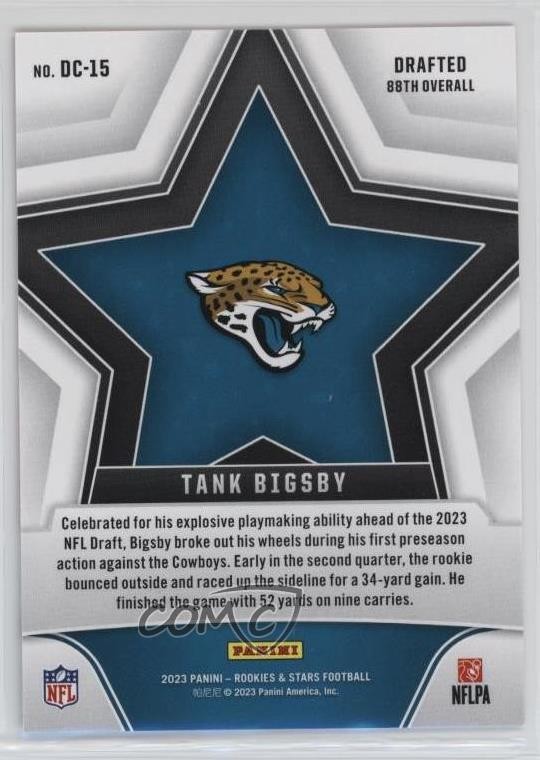 2023 Panini Rookies & Stars Draft Class Red Tank Bigsby #DC-15 RC | eBay