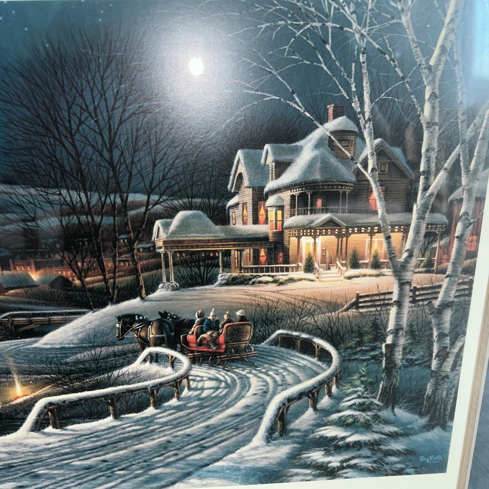 Terry Redlin Framed Family Tradition. | eBay