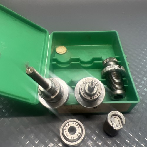 RCBS 45 ACP to 38-45 ACP FORMING 4 DIES LOT & RAISED SH #3 #55000 RARE ...