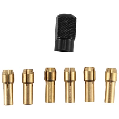 7Pcs for Brass Collet 1.0/1.6/2.0/2.4/3.0/3.2 +for Check M8X0.75 ...
