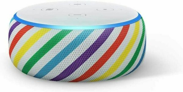 Amazon Echo Dot Kids Edition Smart Speaker with Alexa - Rainbow for ...