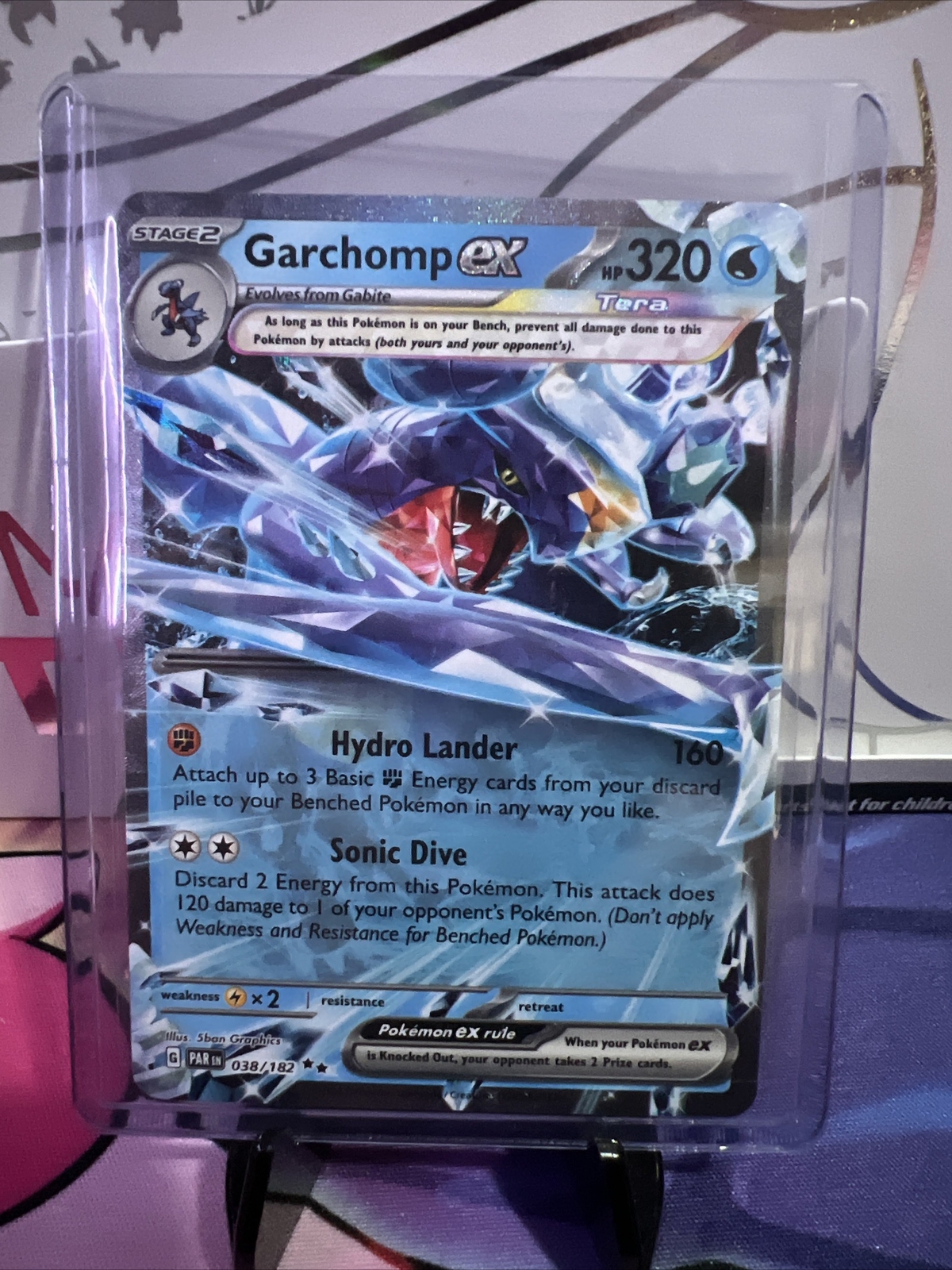 Pokemon TCG Paradox Rift: Garchomp ex 038/182 Double Rare | eBay