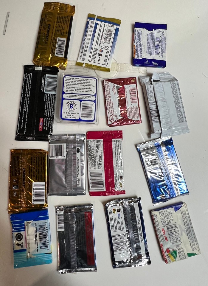 lot 1 of unopened sport wax packs various sports | eBay