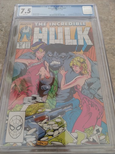The Incredible Hulk #347 (Marvel Comics September 1988) CGC 7.5 1st As ...
