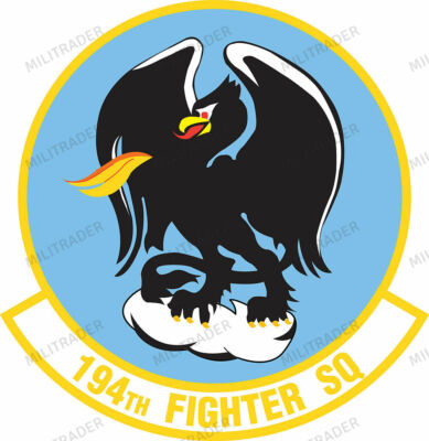USAF 194th Fighter Squadron Self-adhesive Vinyl Decal | eBay