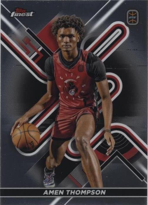 2022-23 Topps Finest OTE Overtime Elite - Amen Thompson #4 (RC) for ...