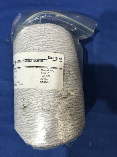 3M 51144 366L Hookit 11 Microfinishing Grade 120MIC 7" 50 PCS FREE ...