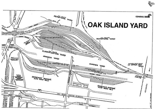 Conrail Shared Assets North Jersey track & yard maps - PDF on CD ...
