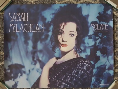 Sarah McLachlan "Solace" original Promo Poster Never Hung 17"x22" | eBay