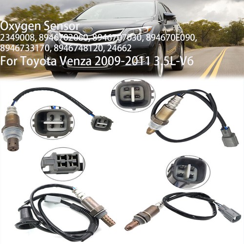 4x Oxygen Sensor Up+Downstream for Toyota Venza 2009-2011 3.5L-V6 ...