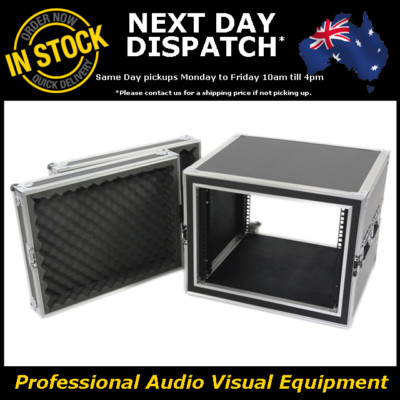 8RU Shock Proof 8 Unit Rack Road Travel Flight Case Flightcase Amp ...