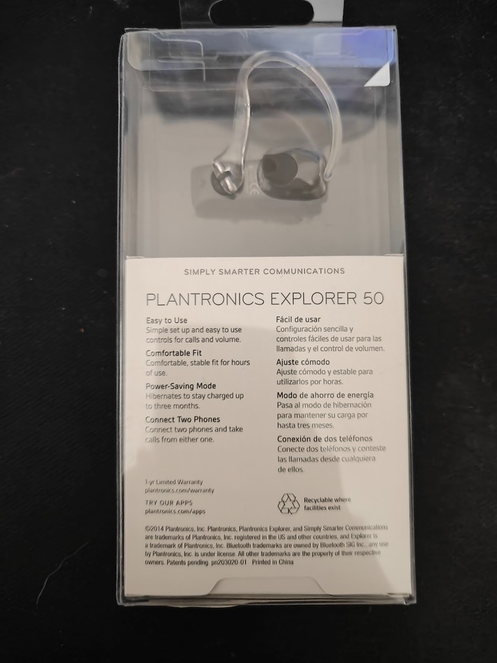 Plantronics Explorer 50 new in box VERY RARE - New In Box never used | eBay
