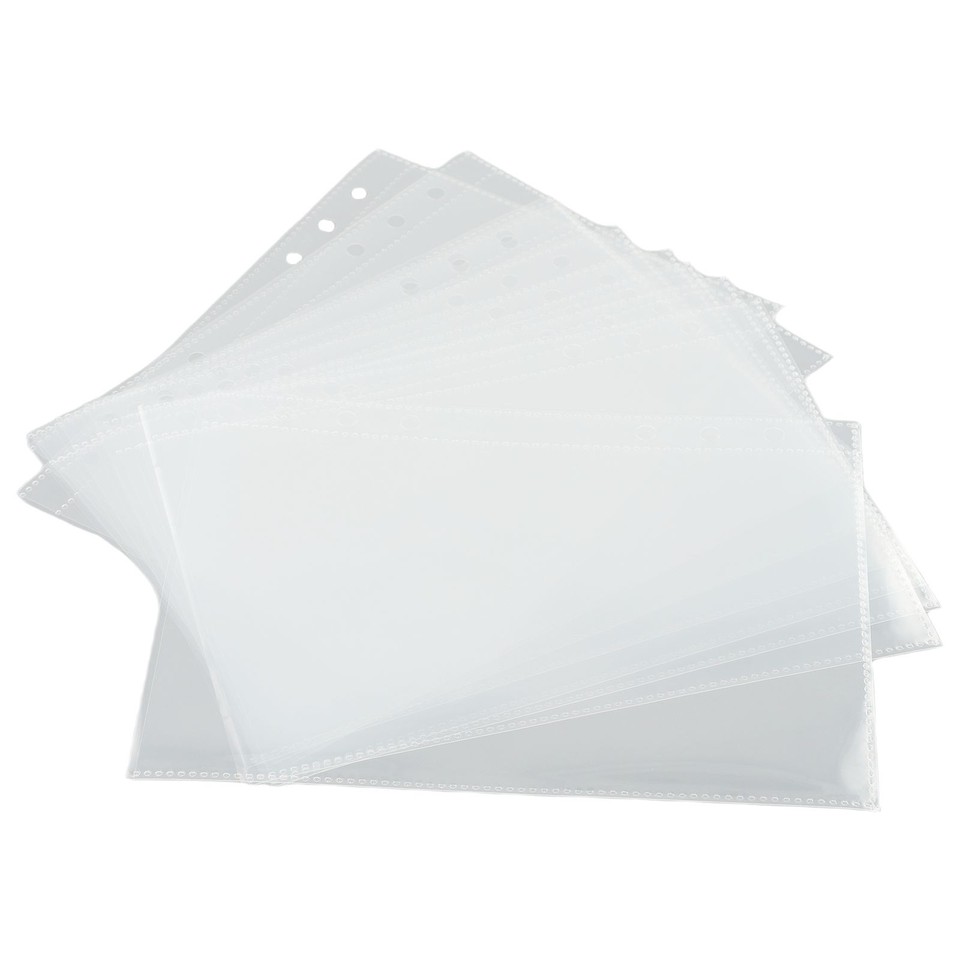 10pcs A5 Binder Sleeves A5 Sleeves 15.2*19.8cm A 1P 2P 4P KPOP Lomo ...