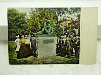 Postcard Mother Bickerdyke Monument Galesburg IL Unused Unposted | eBay