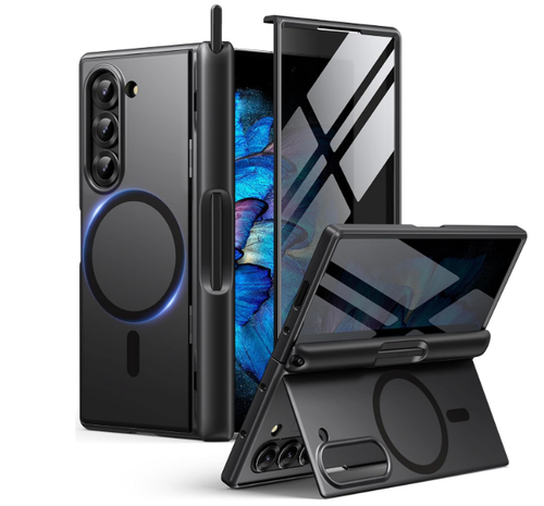 BERFY for Z Fold 6 Case with Privacy Screen Protector, [Compatible with ...